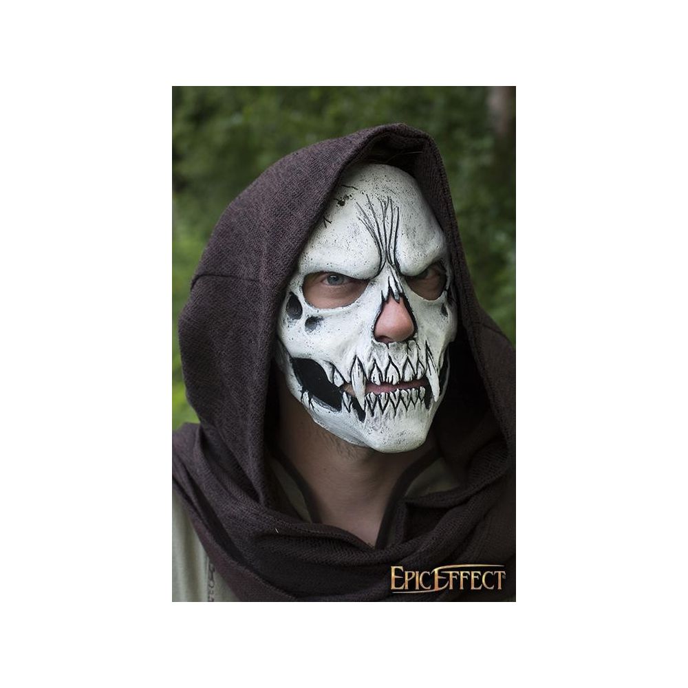 Skull Trophy Mask - White