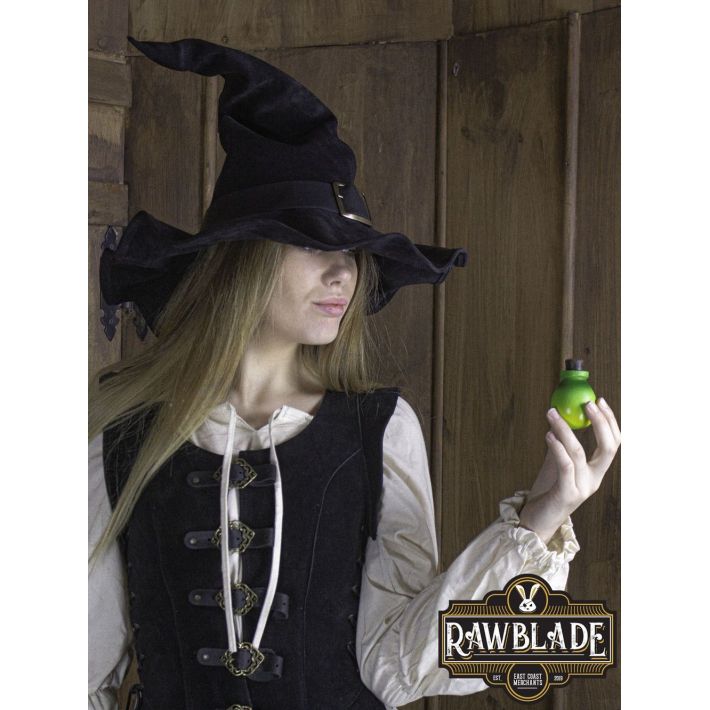 Wikka witch hat - split leather