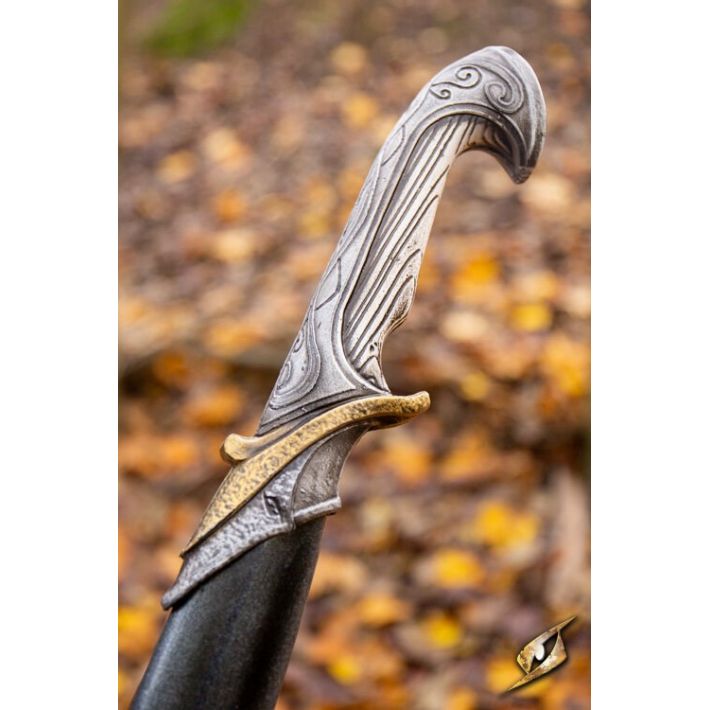 Curved elven sword