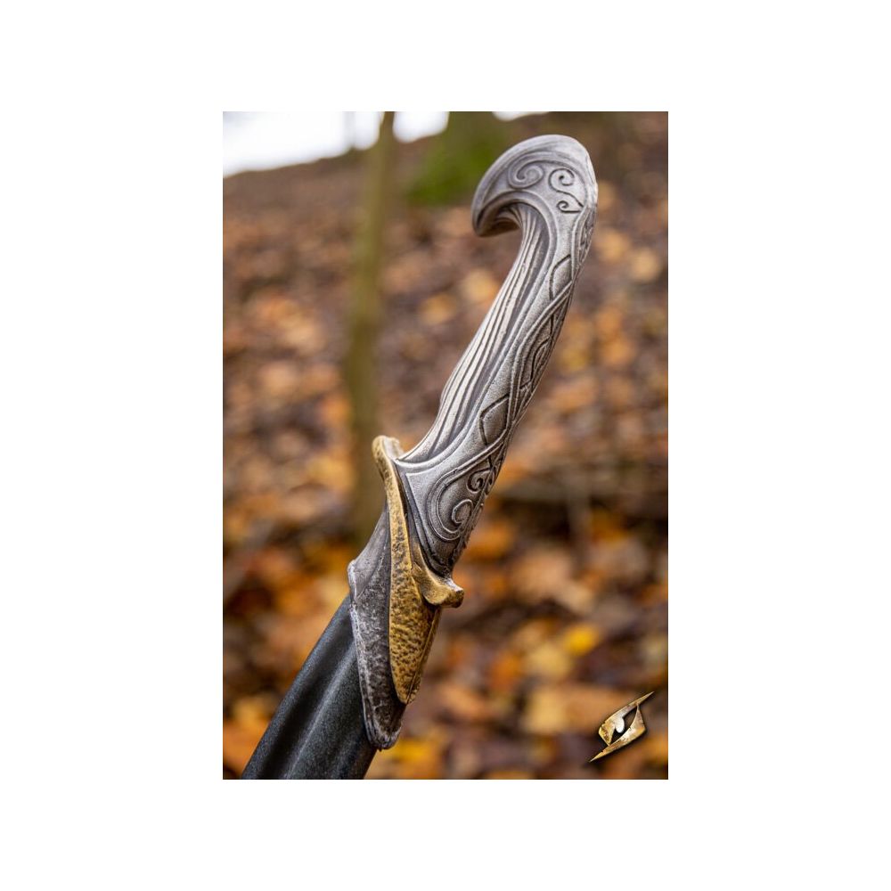 Curved elven sword