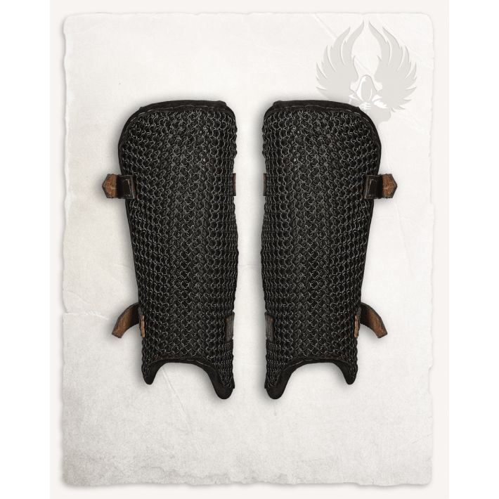 Connor chainmail greaves