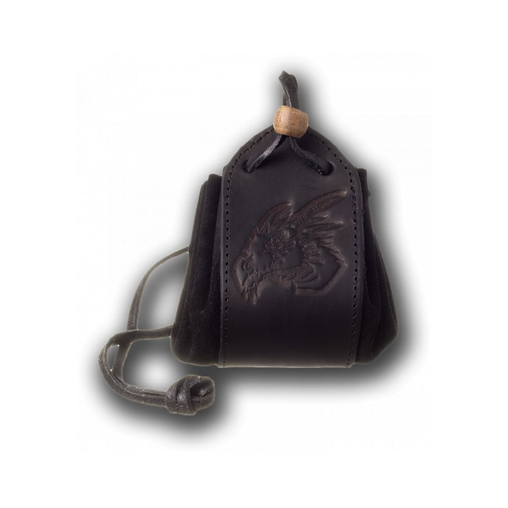 Pouch with a dragon motif