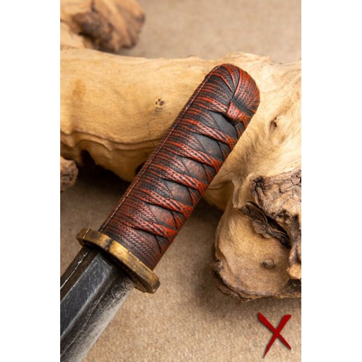 Tanto Throwing Knife Red