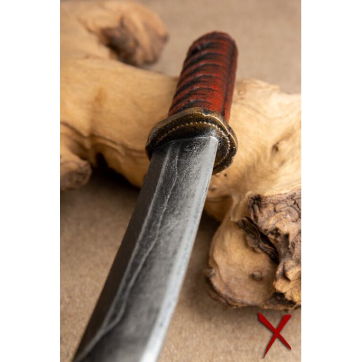 Tanto Throwing Knife Red