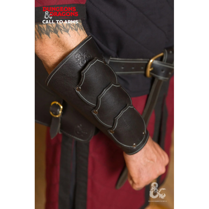 DnD Fighter Leather Bracers