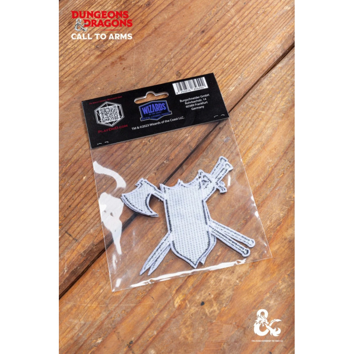 DnD Class Symbol Patch Set Fighter