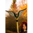 Pole top - Winged Skull
